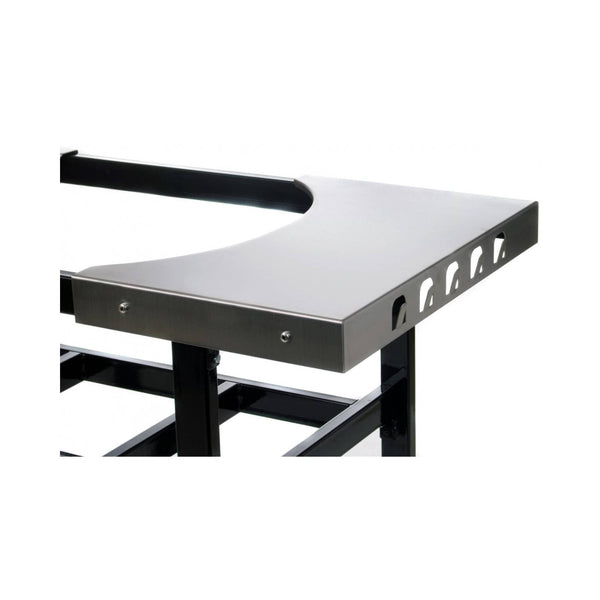 Primo Cart Base with Basket and Stainless Side Shelves - Culinary Hardware