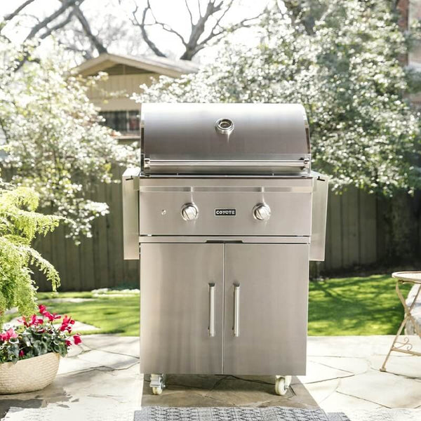 Coyote 28" C-Series Grill on Cart with Infinity Burners - Culinary Hardware