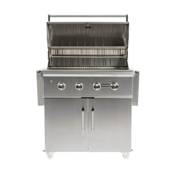 Coyote 36" Cart for C-Series Grill - Culinary Hardware