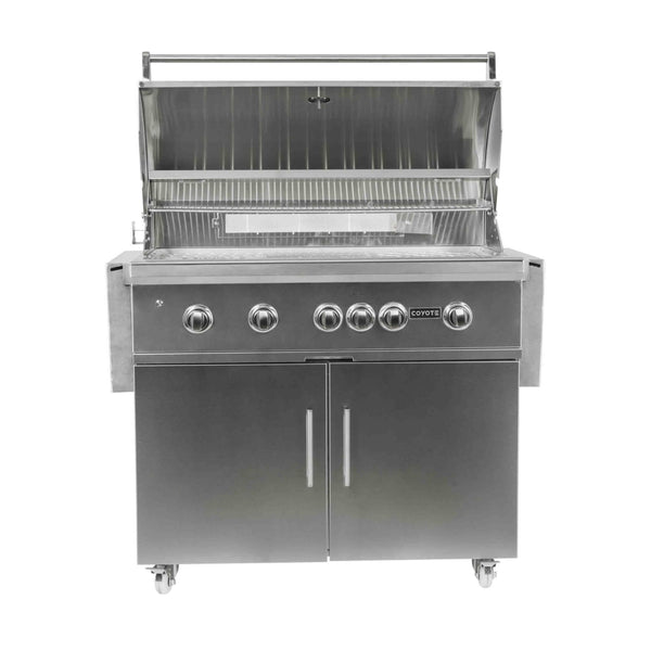 Coyote 42" Cart for C-Series Grill - Culinary Hardware