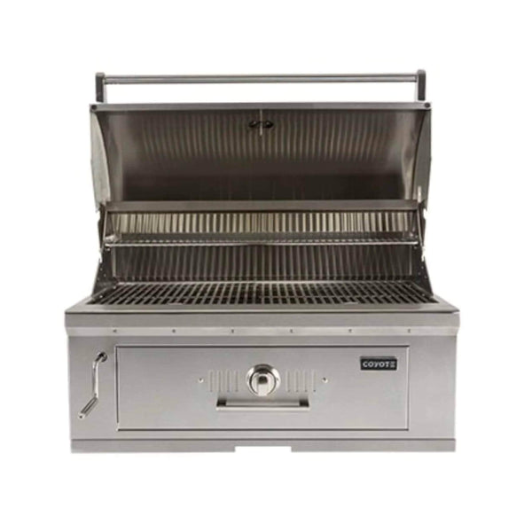 Coyote 36" Built-In Charcoal Grill - Culinary Hardware