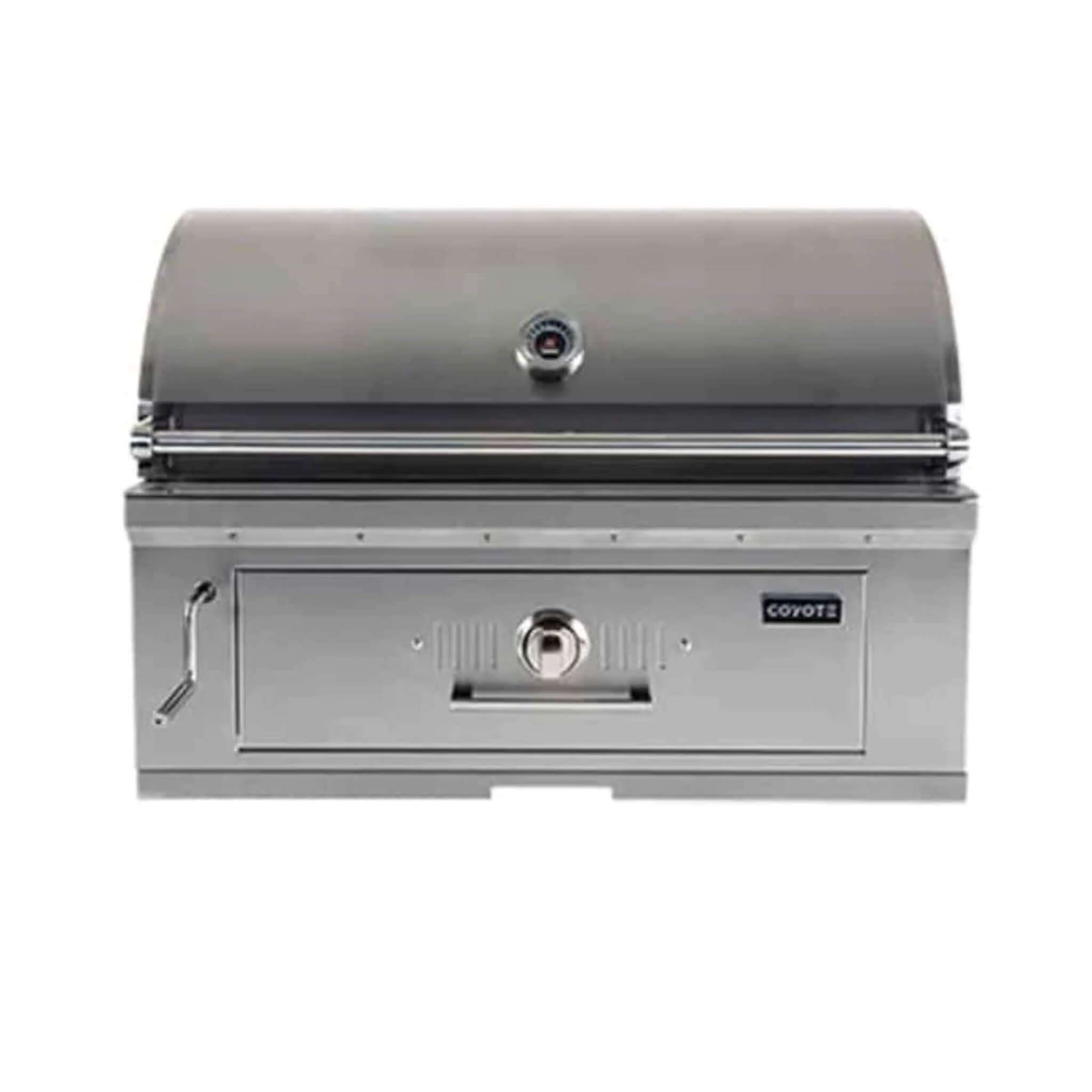 Coyote 36" Built-In Charcoal Grill - Culinary Hardware